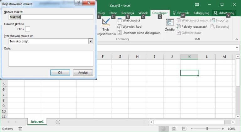 Wprowadzenie Do Makr W Excel Vba Tomaszkenig Pl